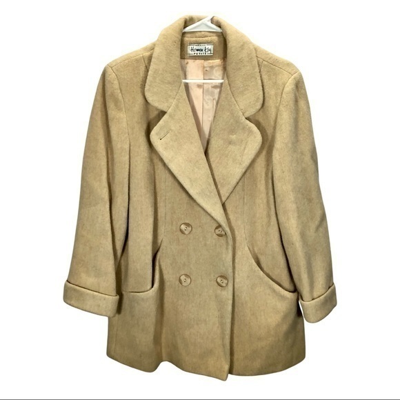 Herman Kay | Jackets & Coats | Vintage Herman Kay Petite Womens Beige ...